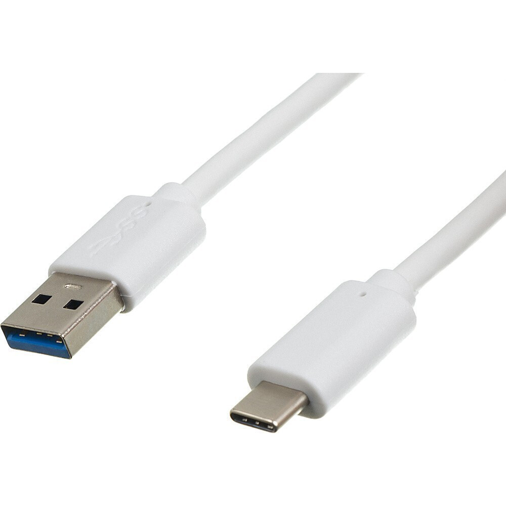 Кабель USB - USB Type-C, 1м, Buro (BHP USB-TPC-1W): купить в интернет ...