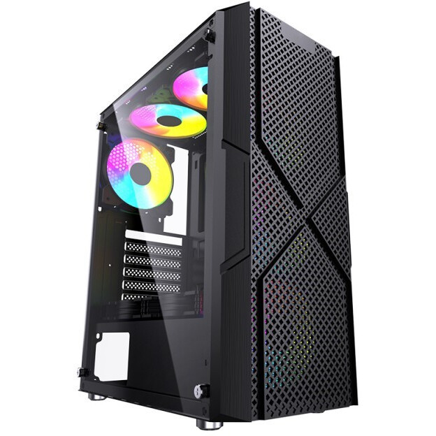 Корпус Powercase Mistral T4B Black: купить в интернет магазине Регард ...