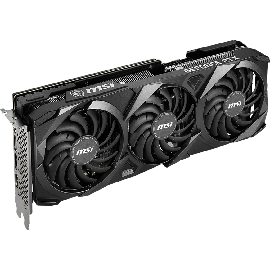 Видеокарта NVIDIA GeForce RTX 3060 Ti MSI 8Gb (RTX 3060 Ti VENTUS 3X ...