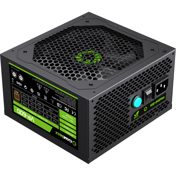 Блок питания 600W GameMax VP-600: купить в интернет магазине Регард ...