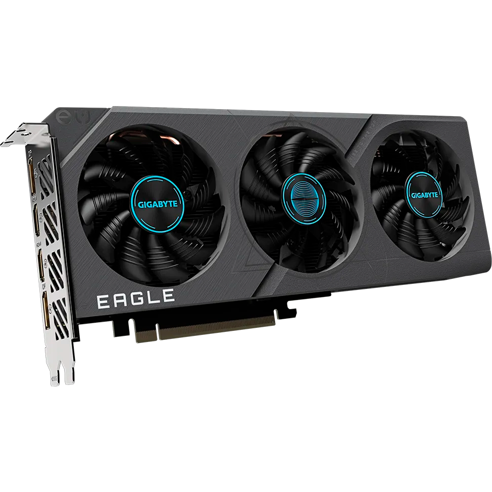 Видеокарта NVIDIA GeForce RTX 4060 Gigabyte 8Gb (GV-N4060EAGLE OC-8GD ...