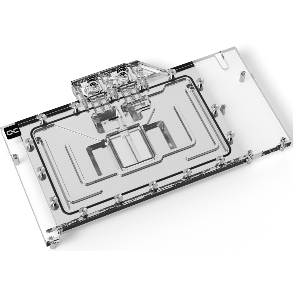 Водоблок для видеокарты Alphacool Eisblock Aurora Acryl RTX 4080 Suprim ...