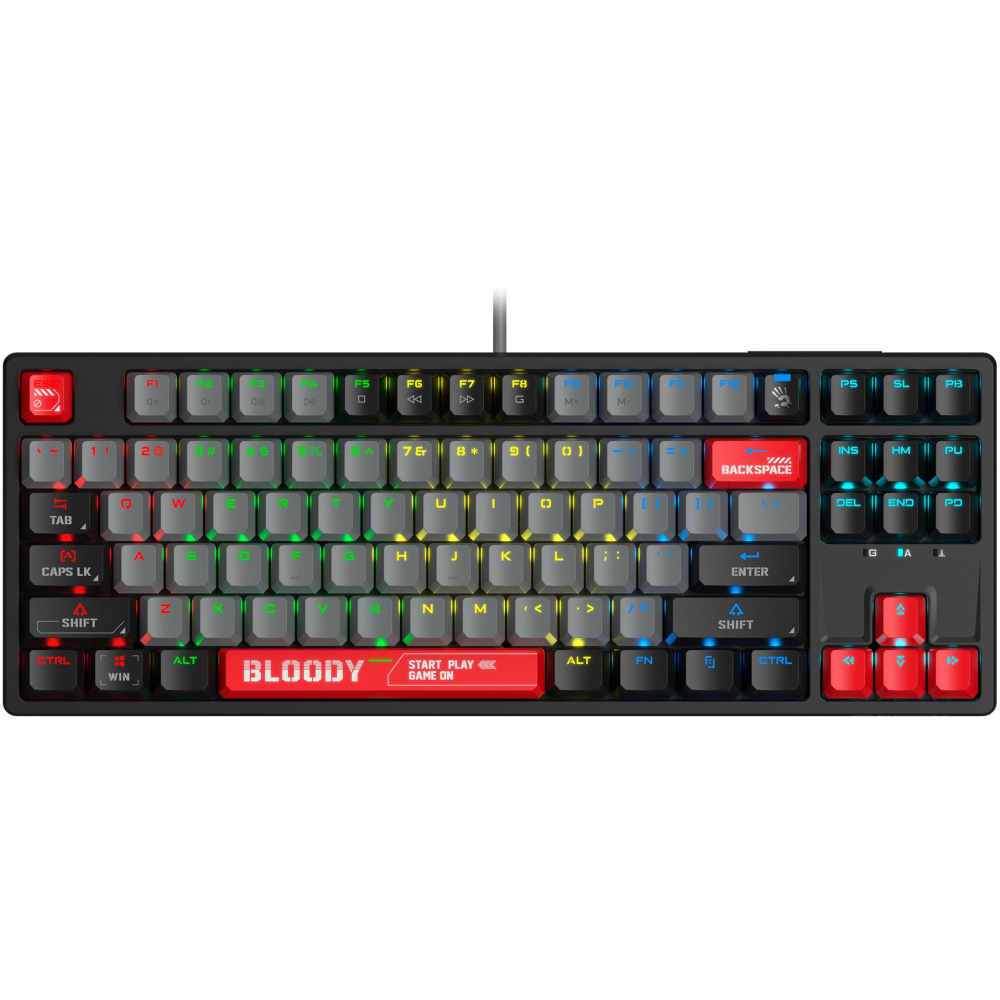 Клавиатура Bloody S87 Energy Red: купить в интернет магазине Регард ...
