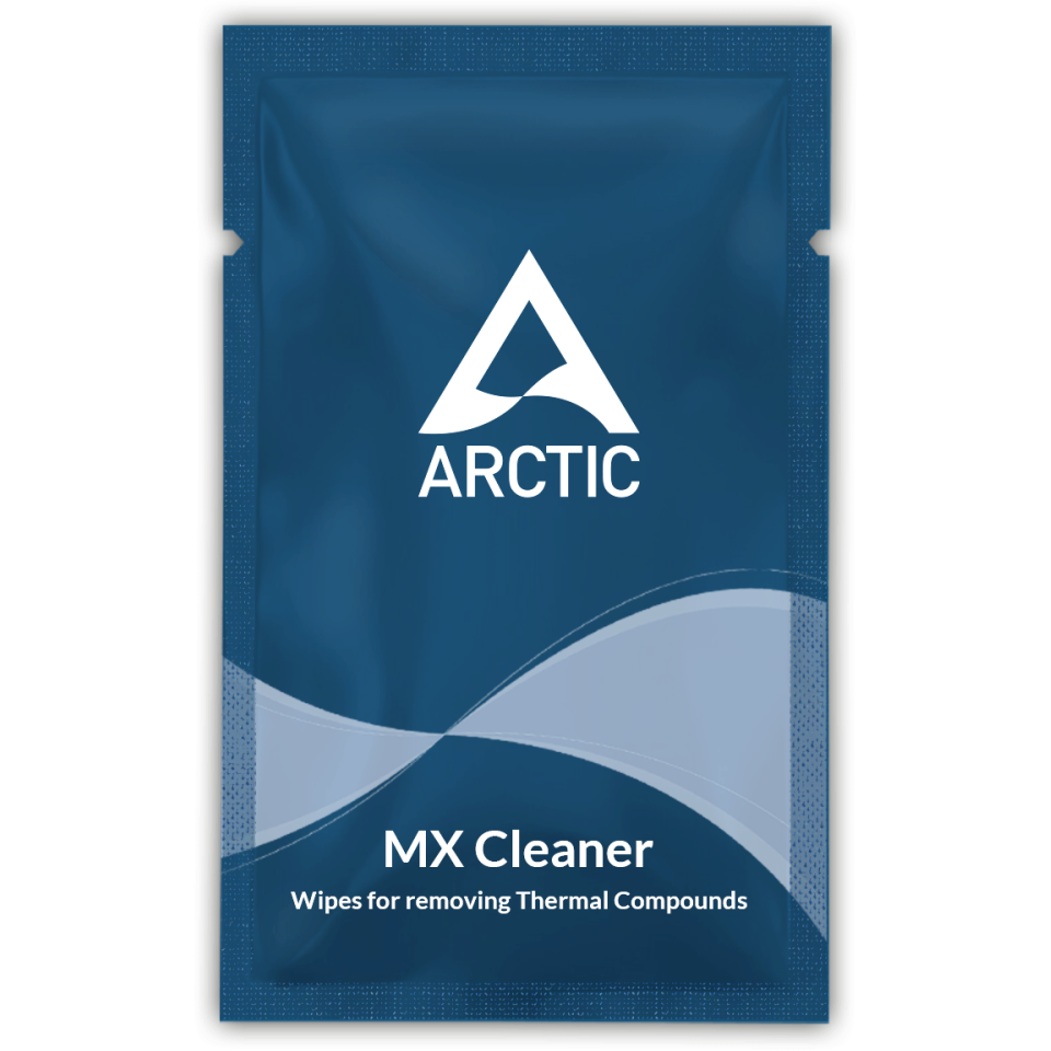Салфетки для снятия термопасты Arctic MX Cleaner 40 шт.: купить в ...