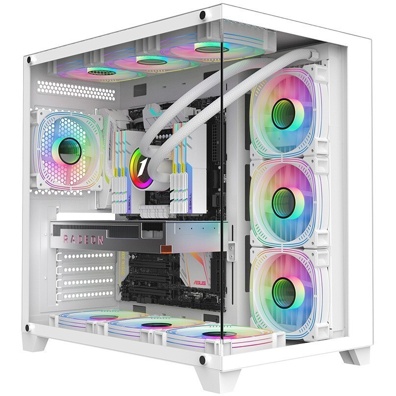 Корпус 1STPLAYER MEGAVIEW MV8-TP White: купить в интернет магазине ...