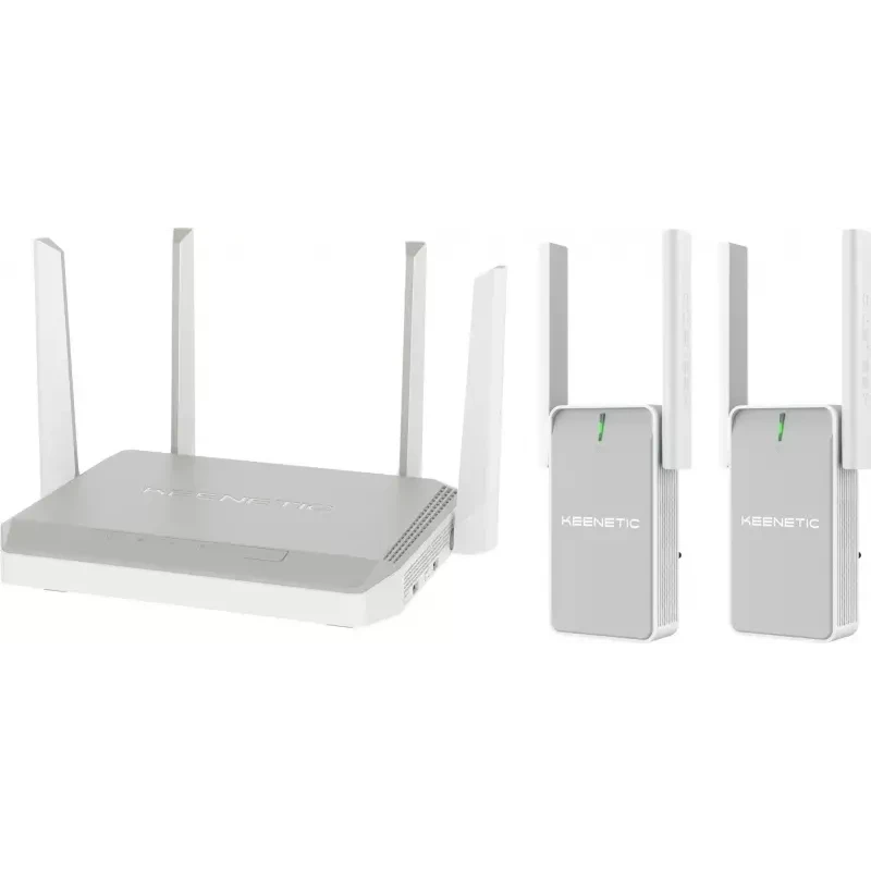 Wi-Fi маршрутизатор (роутер) Keenetic Peak + Buddy 5 (KN-2710 + KN ...