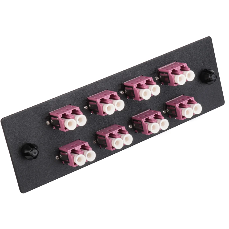 Адаптерная панель Lanmaster LAN-APM-8x2LC/OM4: купить в интернет ...