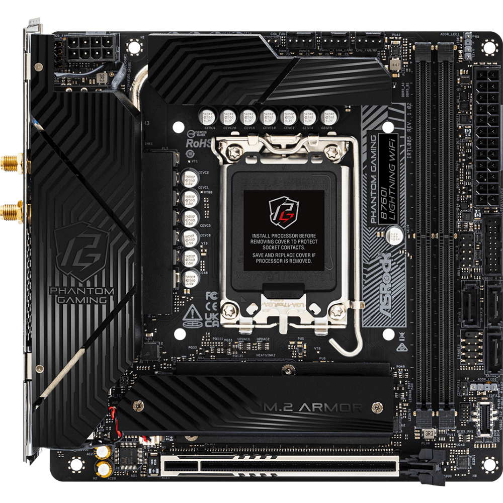 Материнская плата ASRock B760I Lightning WiFi: купить в интернет ...