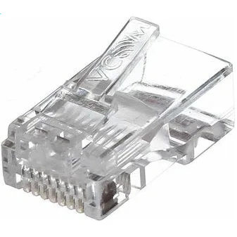 Коннектор RJ-45 VCOM VNA2200-1/100, 100 шт.: купить в интернет магазине ...
