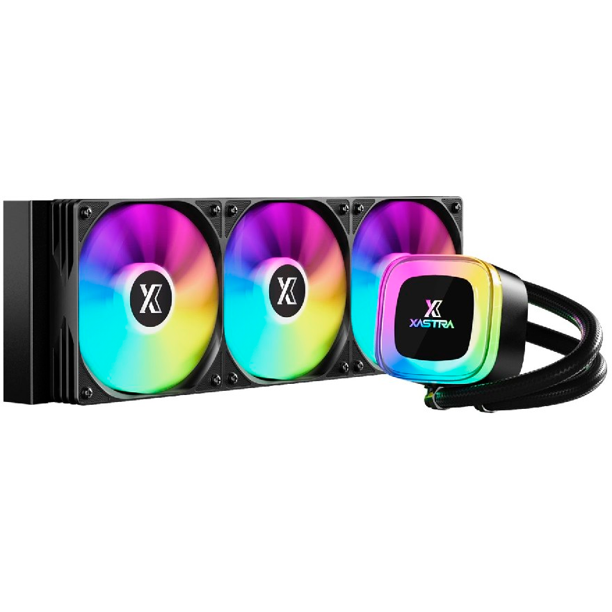 Система жидкостного охлаждения XASTRA LP360 ARGB BK: купить в интернет магазине Регард Москва ...