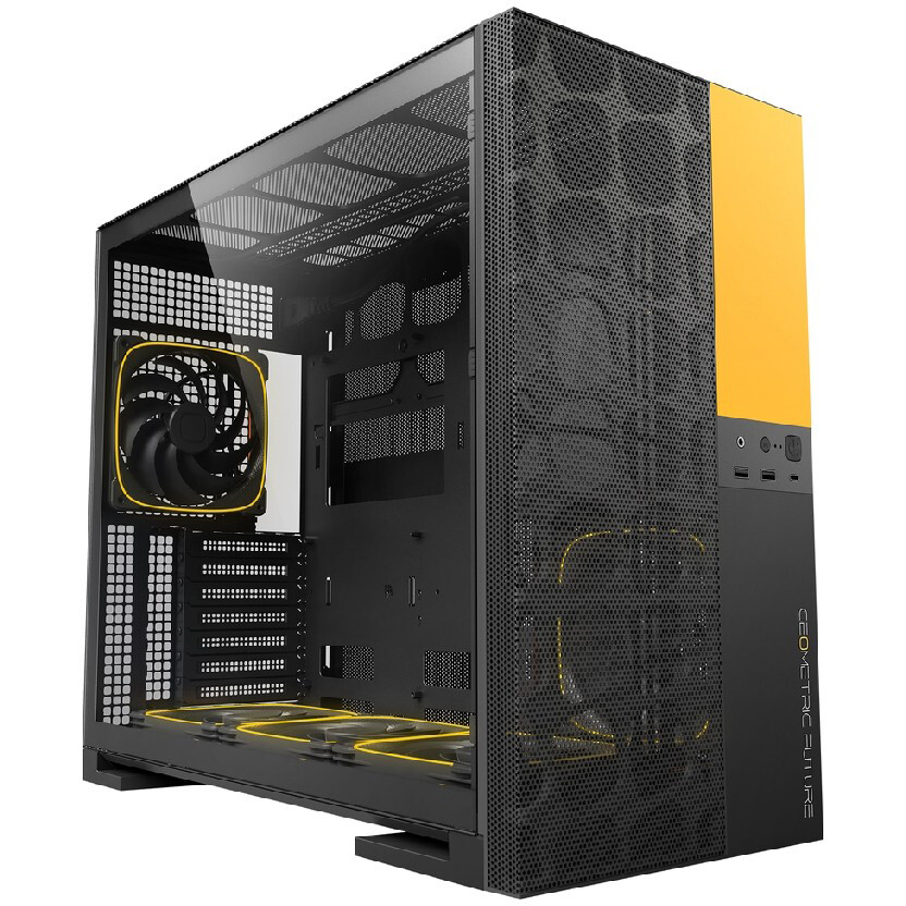 Корпус Geometric Future Model 5 Vent ARGB Black/Yellow: купить в ...