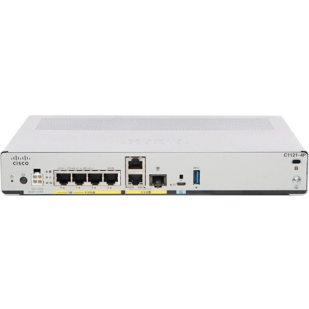 Маршрутизатор (роутер) Cisco C1121-4P: купить в интернет магазине ...