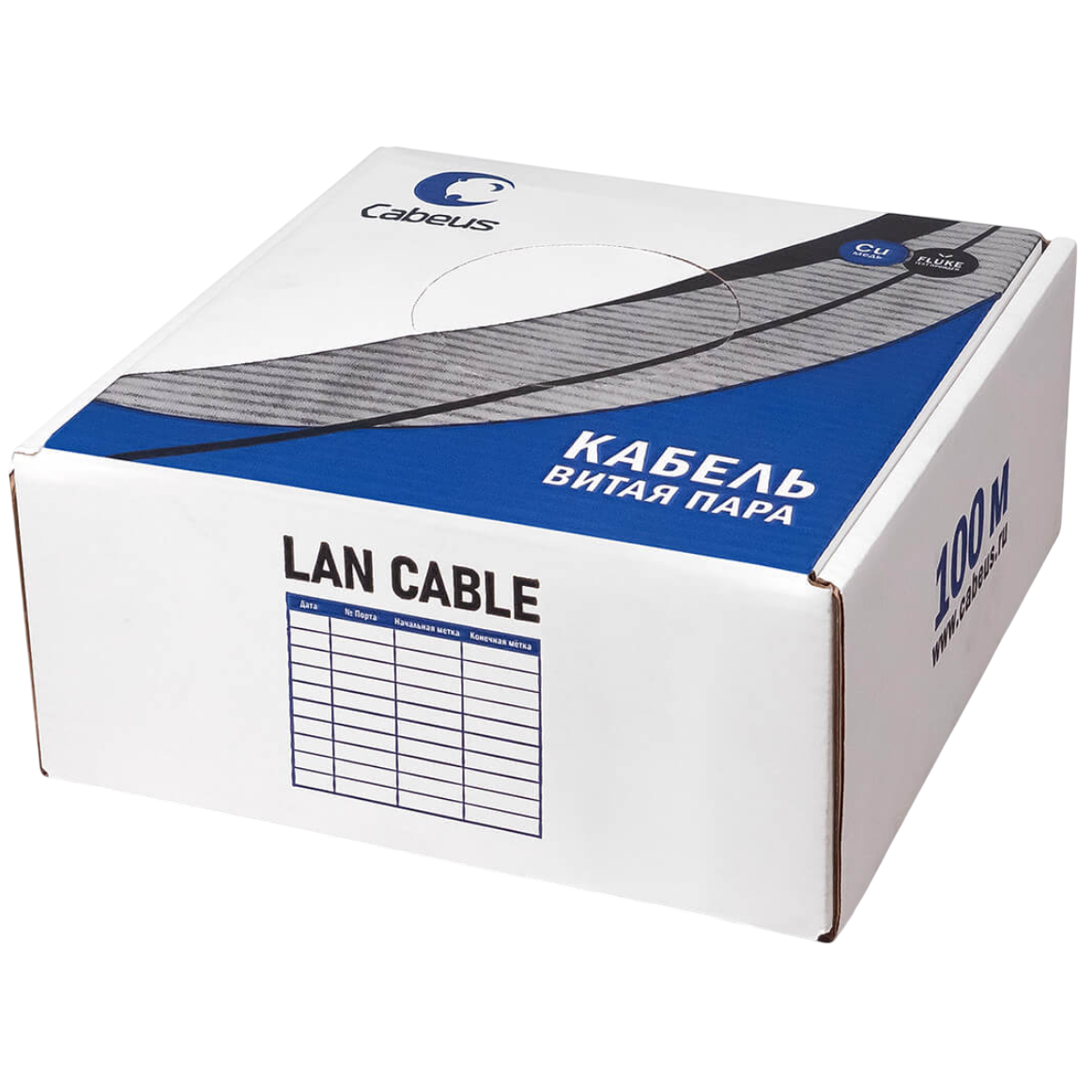 Обзоры покупателей о бухте Cabeus FTP-4P-Cat.5e-SOLID-OUT-PE-UV-100, 100м в интернет магазине ...