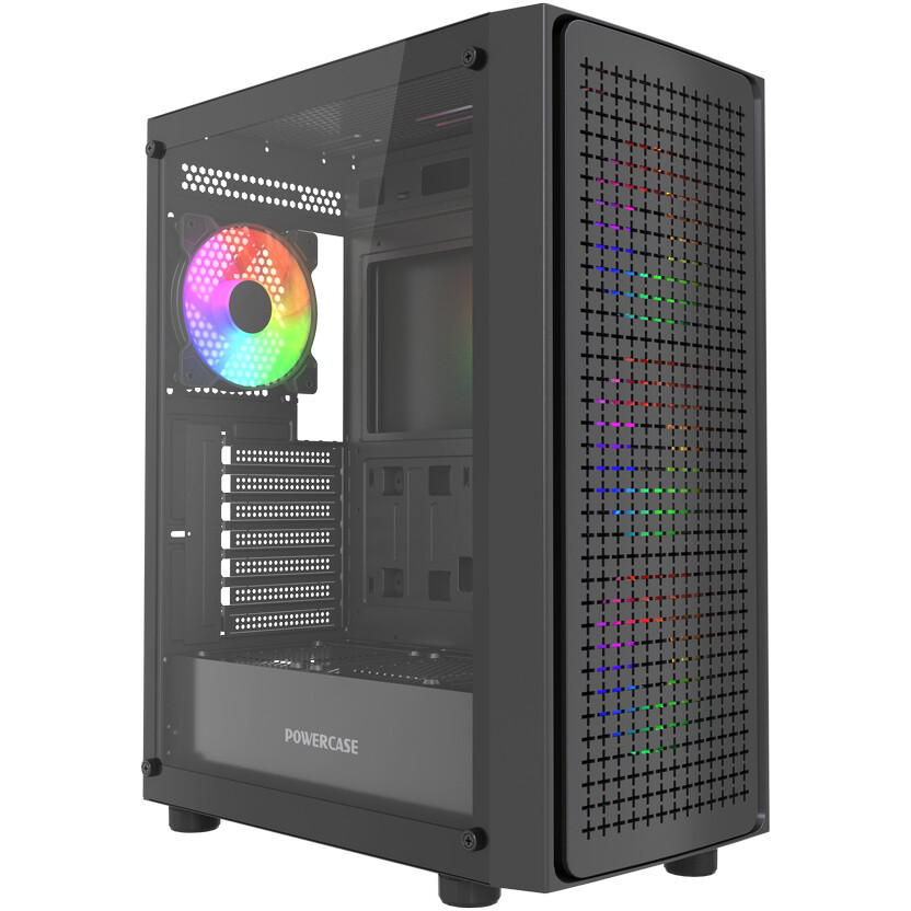 Корпус Powercase Mistral EA20 Black: купить в интернет магазине Регард ...