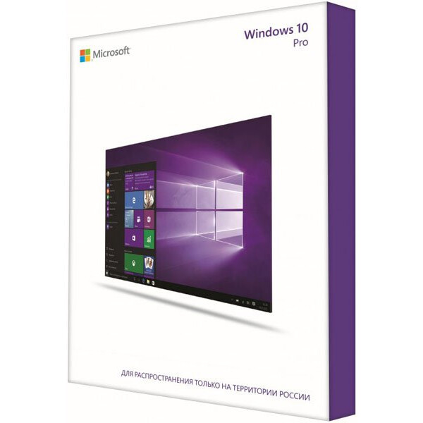 ПО Microsoft Windows 10 Professional 32/64-bit Russian 1 License Russia ...