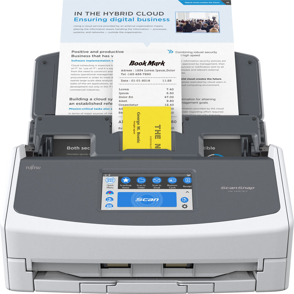 Сканер Ricoh (Fujitsu) ScanSnap iX1600: купить в интернет магазине ...