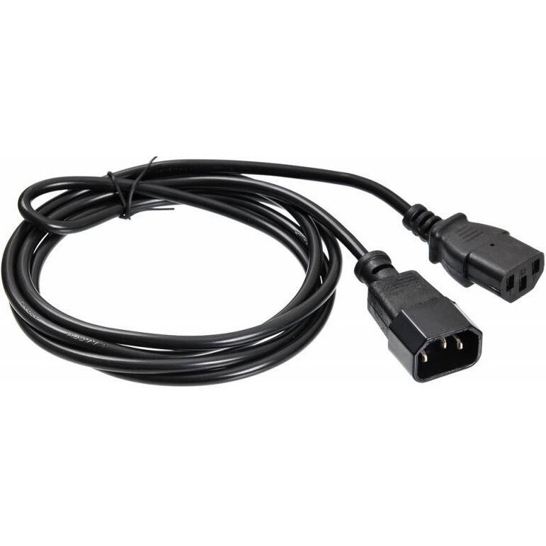Кабель питания IEC-320-C13 - IEC-320-C14, 1.8м, Buro AN23-1008: купить ...