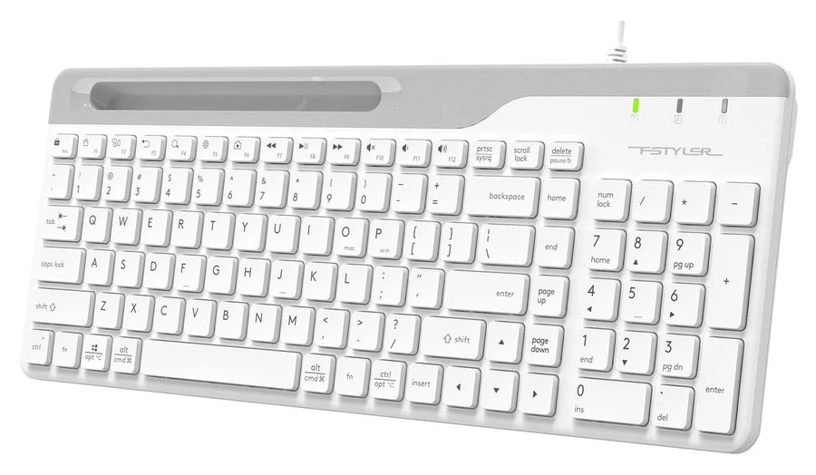 Купить клавиатуру A4tech Fstyler Fk25 White Grey в интернет магазине