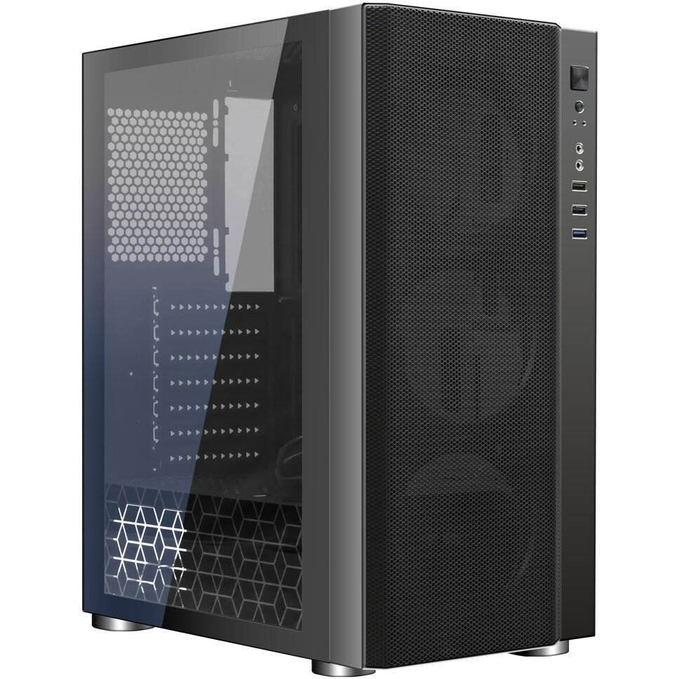 Корпус Ginzzu CL180 Black: купить в интернет магазине Регард Москва ...