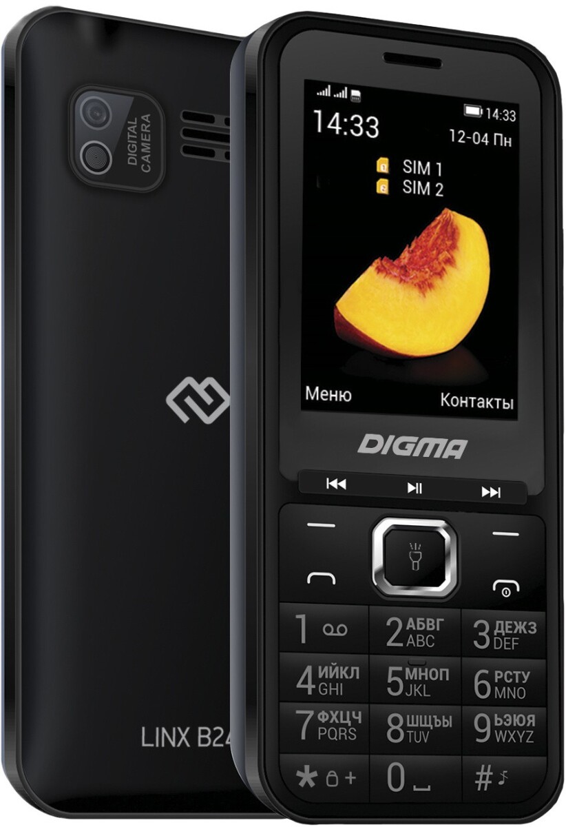 Купить телефон Digma Linx B241 Black в интернет магазине Регард Москва ...