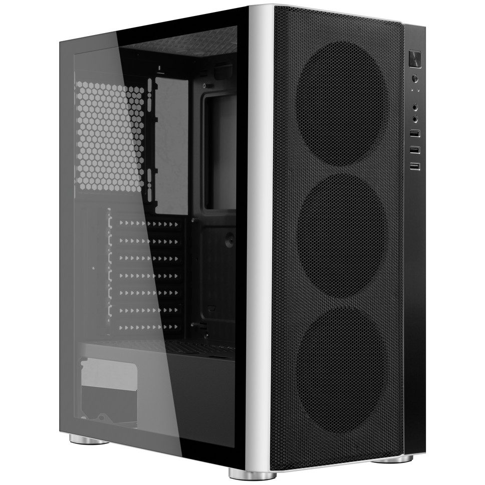 Корпус Ginzzu CL185 White: купить в интернет магазине Регард Москва ...