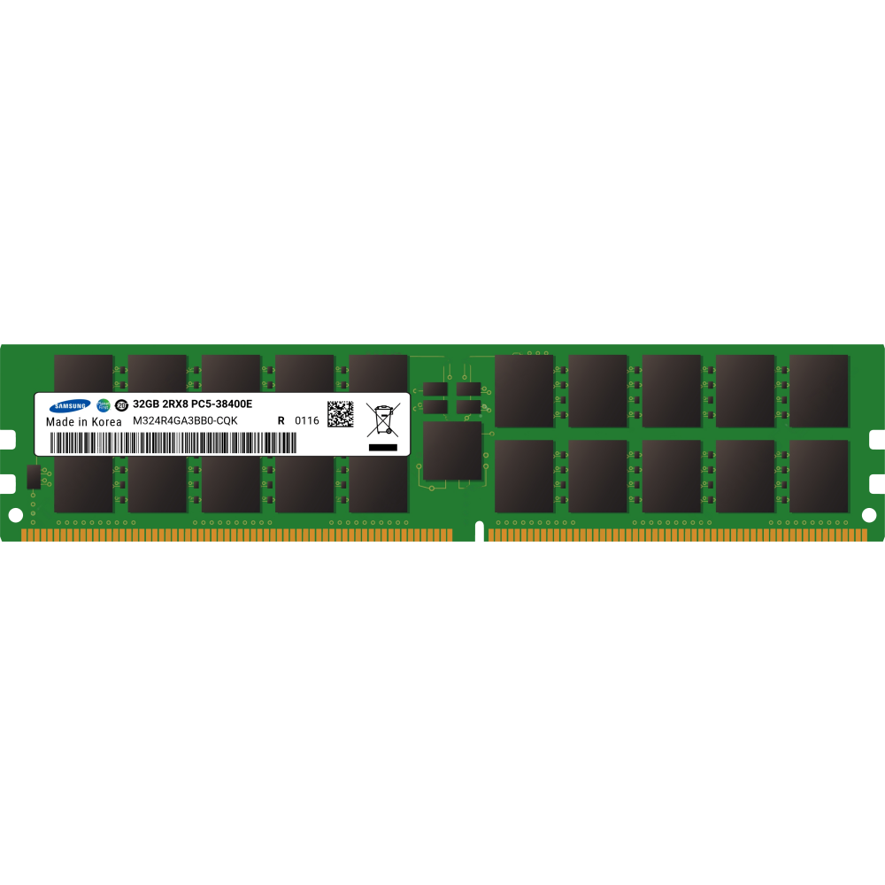 Оперативная память 32gb Ddr5 4800mhz Samsung Ecc Udimm M324r4ga3bb0