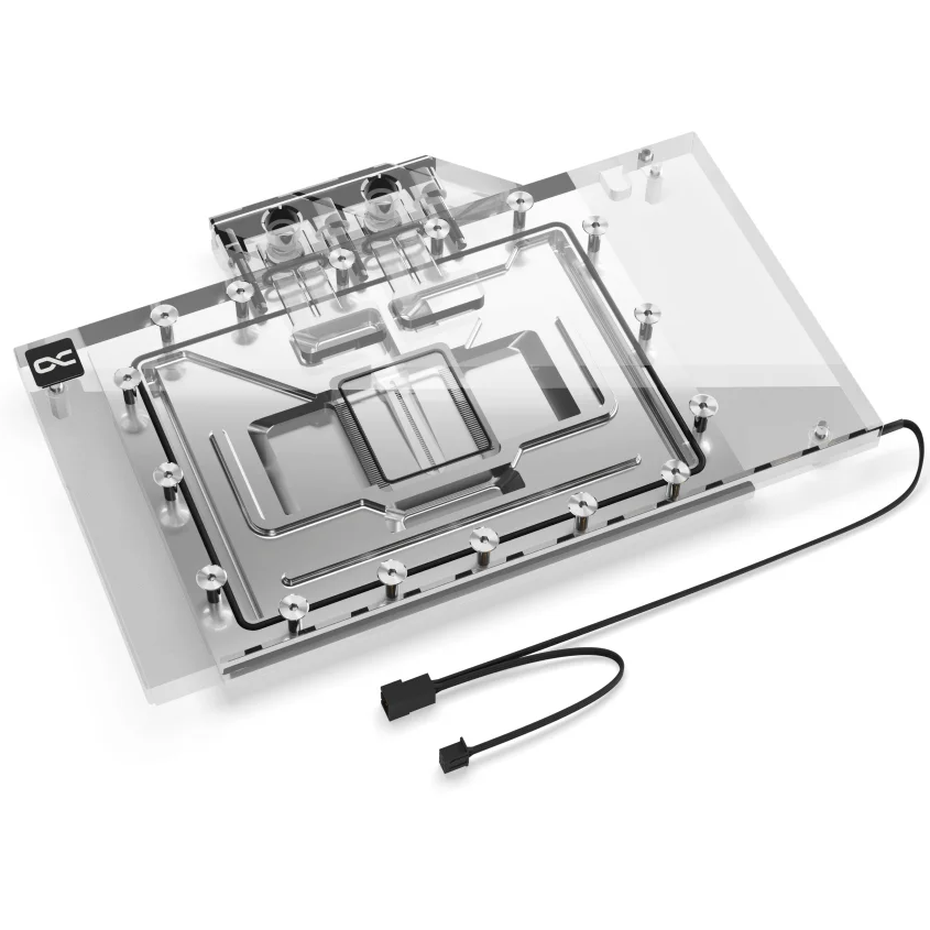 Водоблок для видеокарты Alphacool Eisblock Aurora Acryl GPX-N RTX 4090 ...