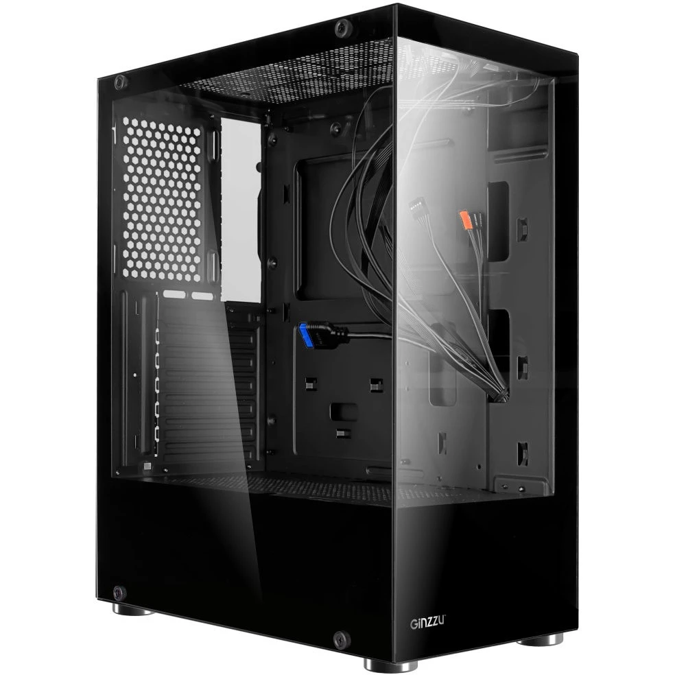 Корпус Ginzzu CL100 Black: купить в интернет магазине Регард Москва ...
